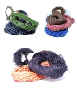 Whole skeins of colored paper twines / paper cords « PaperPhine